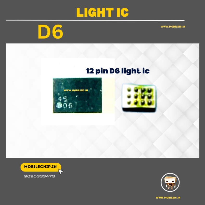 D6 light ic 12 pin - mobileic