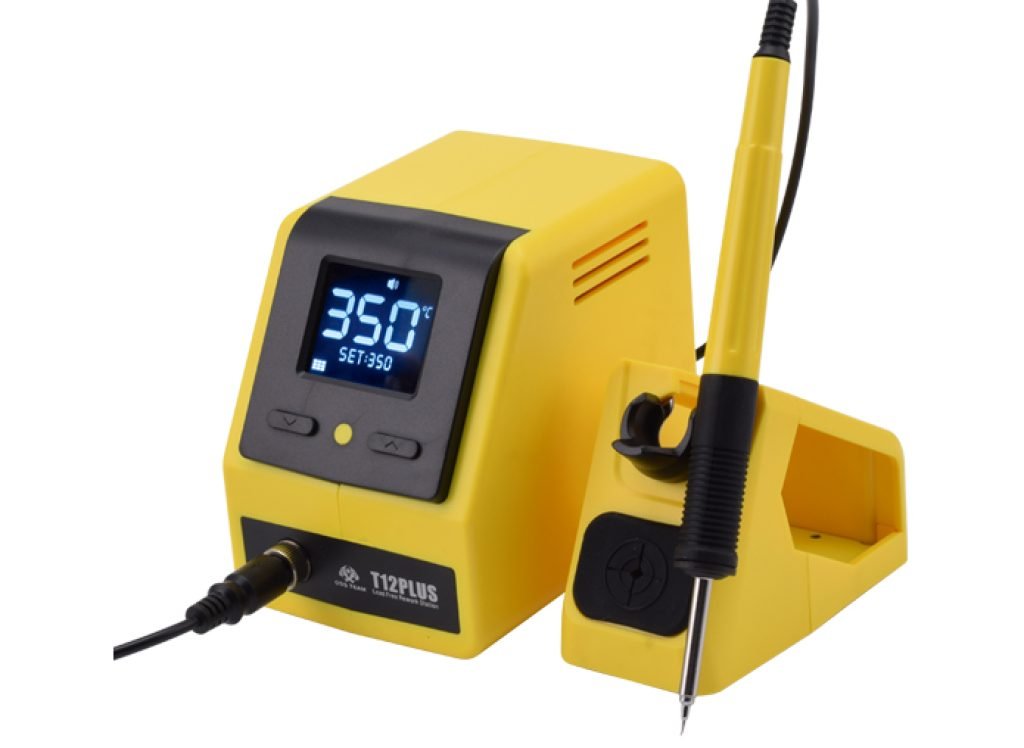 T12 PLUS OSS YELLOW SERIES SOLDERING IRON - mobileic