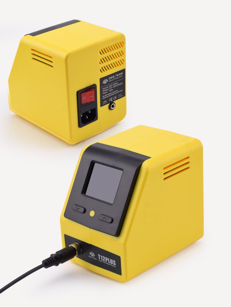 T12 PLUS OSS YELLOW SERIES SOLDERING IRON - mobileic